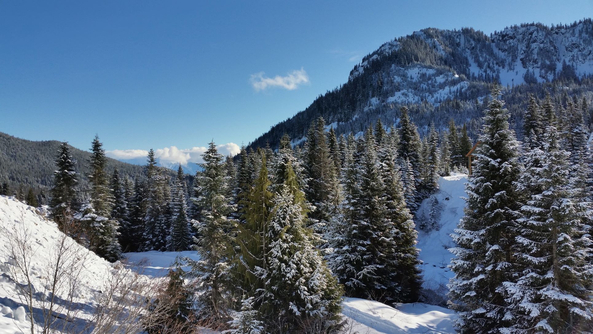 Blue skies over Hemlock Valley, BC - Hemlock Valley Home Owners Association